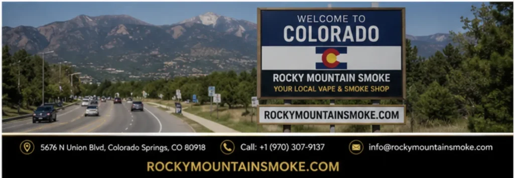 Best Vape Store Near Me in Colorado | Rocky Mountain Smoke
